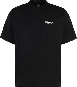 Represent Represent, Homme, Tops, Noir, Taille: M Owners Club Graphic T-Shirt