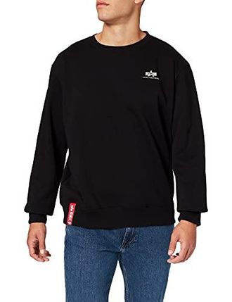 Alpha Industries Alpha Industries Basic Small Logo Sweat-Shirt pour Homme Black