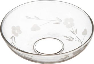 Affari of Sweden Nostalgie Kerzenmanschette aus Glas von Affari, TINGLE, Gr&ouml;&szlig;en: 8 cm + 11 cm (8 cm)