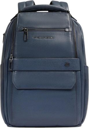 Piquadro Homme, Sacs, Bleu, Taille: ONE Size Sac &agrave; dos pour ordinateur portable personnalisable 13