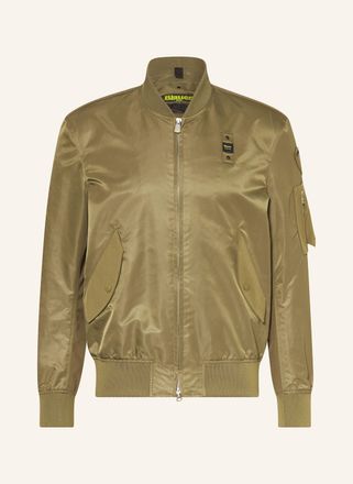 Blauer Blouson Rocky gruen