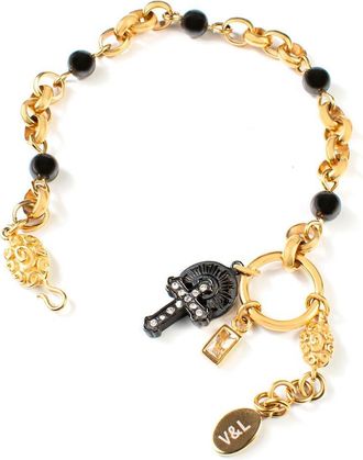 Victorio & Lucchino Pulsera Mujer VJ0092BR Dorado Acero (20-23 cm)