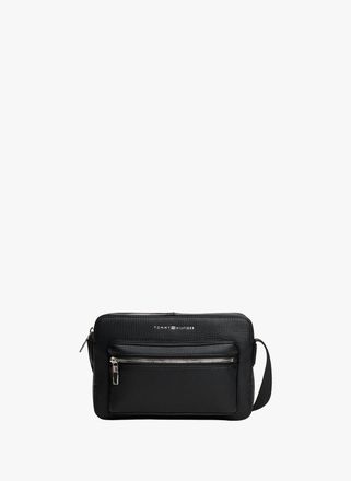 Tommy Hilfiger Sac bandouli&egrave;re rectangulaire en cuir
