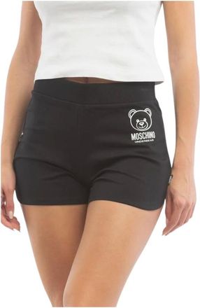 Moschino Femme, Shorts, Noir, Taille: 38 FR Short Shorts