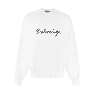Balenciaga Sweatshirts - - Sweatshirts & Hoodies - Herren - Wei&szlig; - XS
