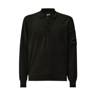 C.P. Company C.p. Company, Homme, Pulls, Noir, Taille: XL Maille Polo