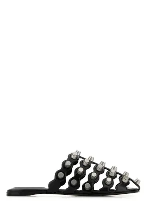 Alexander Wang Rexa Cage Slide - Black