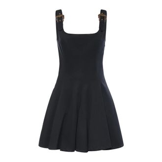 Versace Jeans Couture Femme, Robes, Noir, Taille: 38 FR Flared Dress