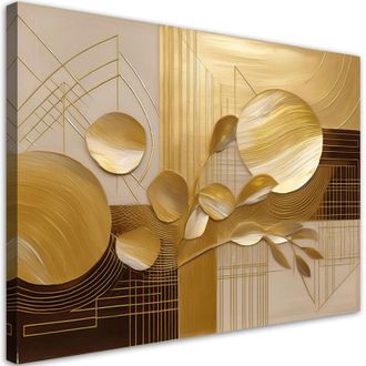 Artgeist Tableau d&eacute;co Or Glamour Abstraction 90x60