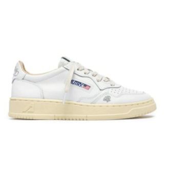 Autry Femme, Chaussures, Blanc, Taille: 40 EU Medalist Low Baskets