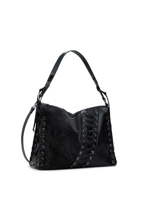 Desigual Schultertasche Leiria Tango Patch Shoulder Bag Black schwarz