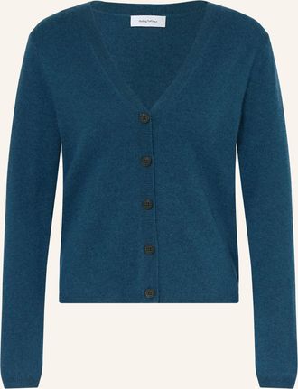 Darling Harbour Darling Harbour Strickjacke Aus Cashmere gruen