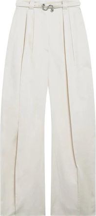 Sportmax Femme, Pantalons, Beige, Taille: 34 FR Pantalone