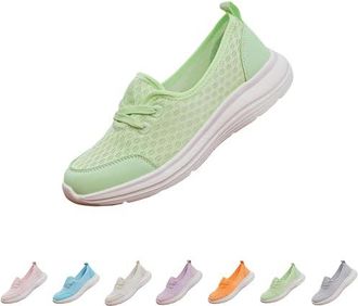 Generic Chaussures orthop&eacute;diques pour femme, chaussures d&eacute;t&eacute; respirantes antid&eacute;rapantes &agrave; semelle souple avec semelle creuse, confortable, antid&eacute;rapante, l&eacute;g&egrave;