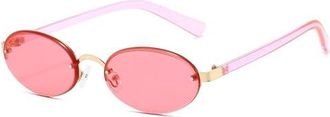 Generic Lunettes De Soleil Dext&eacute;rieur For Hommes Et Femmes, For Les Vacances, Trajets Domicile-travail Le Sport(Pink)