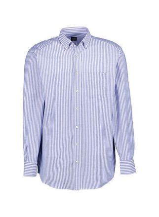 van Laack Herren Hemd blau gestreift Comfort Fit