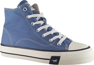 Mustang Jeans Mustang Damen 1482-301 Sneaker, himmelblau, 41 EU