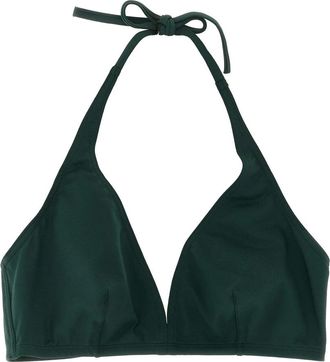 Eres Eres, Femme, Maillots de bain, Vert, Taille: 44 FR Gang Triangle Bikini Top