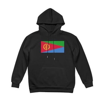 Generic Sweat &Agrave; Capuche &Eacute;rythr&eacute;e Drapeau pour Femme Adultes Et Adolescents Doublure Polaire Sweatshirt pour Patriotes Hoodie Femmes Femmes Pull &Agrave; Capuche pour