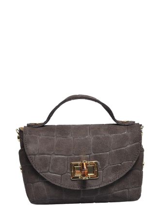 Roberta M Zweifarbig Rindsledertasche
