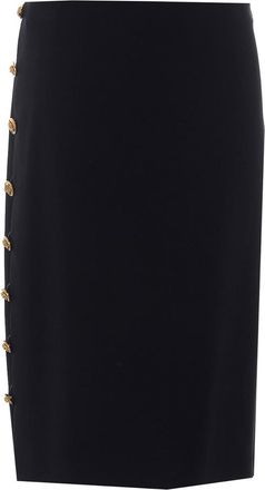 Versace Jupe Midi - Noir