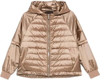 Moorer Femme, Vestes, Beige, Taille: 40 FR Ersilia-HC Camme