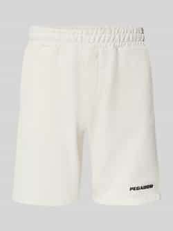 Pegador Shorts mit elastischem Bund und Logo-Stitching
