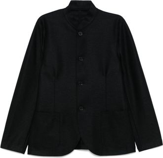 Harris Wharf London Nehru Jacke - Schwarz