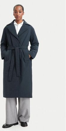 Simple Wintermantel 62KUDP103 Schwarz Regular Fit