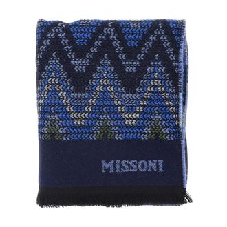 Missoni Schal - - Accessories - Herren - Blau - ONE SIZE