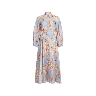 Zimmermann Robe &eacute;vas&eacute;e fleurie en lin