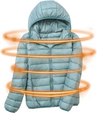 Generic Doudounes pour femmes, doudounes pour femme - Doudounes dhiver &agrave; manches longues Doudoune l&eacute;g&egrave;re - Doudoune en tissu portable pour la p&ecirc;che en camping