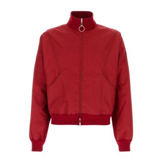 1989 STUDIO Wendejacke mit Rei&szlig;verschluss - - Jackets - Herren - Rot - L