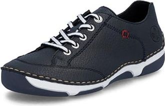 Rieker Chaussures &agrave; Lacets pour Femmes 55901, Pointure:40 EU, La Couleur:Bleu