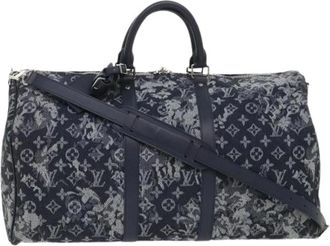 Louis Vuitton Pre-owned Keepall Bandouliere - Homme - Pre-owned - Bleu - Taille: ONE Size