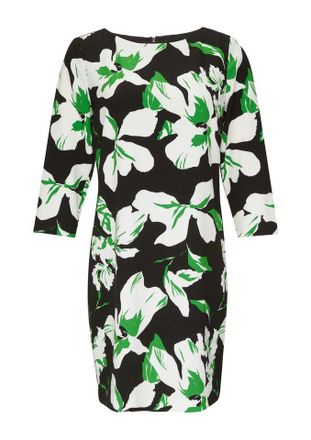 Comma Minikleid Kleid Kurzes Kleid mit All-over-Print