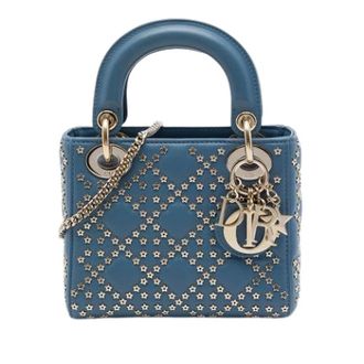 Dior Pre-owned Lady Satchel - - Pre-owned - Damen - Blau - ONE SIZE