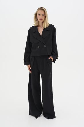 MY ESSENTIAL WARDROBE Casual Hose Loose fit black