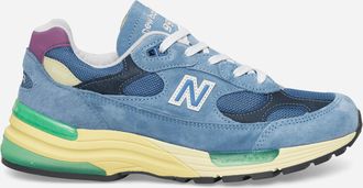 New Balance Made in USA 992 Sneakers Sea Stone / Green Apple / Maize