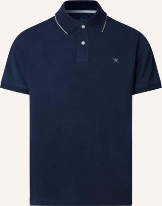 Hackett Poloshirt Tipped Jersey Polo blau