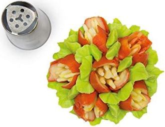 Silikomart Flower Tube 07 - Box aus Edelstahl für Sac è Poche 25 mm