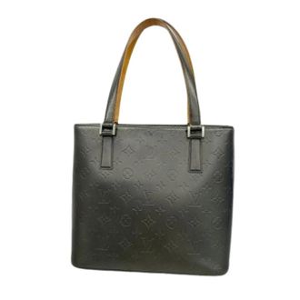 Louis Vuitton Sac cabas vintage Pre-owned en toile - Femme - Pre-owned - Noir - Taille: ONE Size