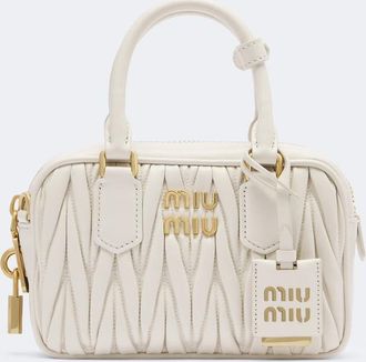 Miu Miu Sac &agrave; main Arcadie Small en cuir