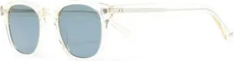 Garrett Leight ACE Sunglasses - Clear