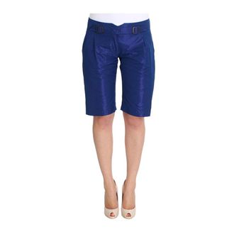 Ermanno Scervino Femme, Shorts, Bleu, Taille: 36 FR Bermuda Au-Dessus des Genoux