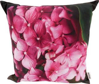 CB Home & Style Outdoor Garten Kissen Wasserabweisend Wasserfest 45 x 45 cm mit Füllung (Gartenhortensie)