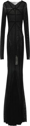 Rick Owens Femme, Robes, Noir, Taille: 38 FR Temple Maxi Dress