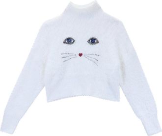 Karl Lagerfeld Pull Col Rond - Multicolore