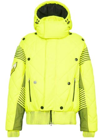 Balmain doudoune &agrave; capuche - Vert