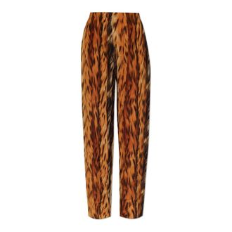 Balenciaga Seidenhose - - Trousers - Damen - Orange - S